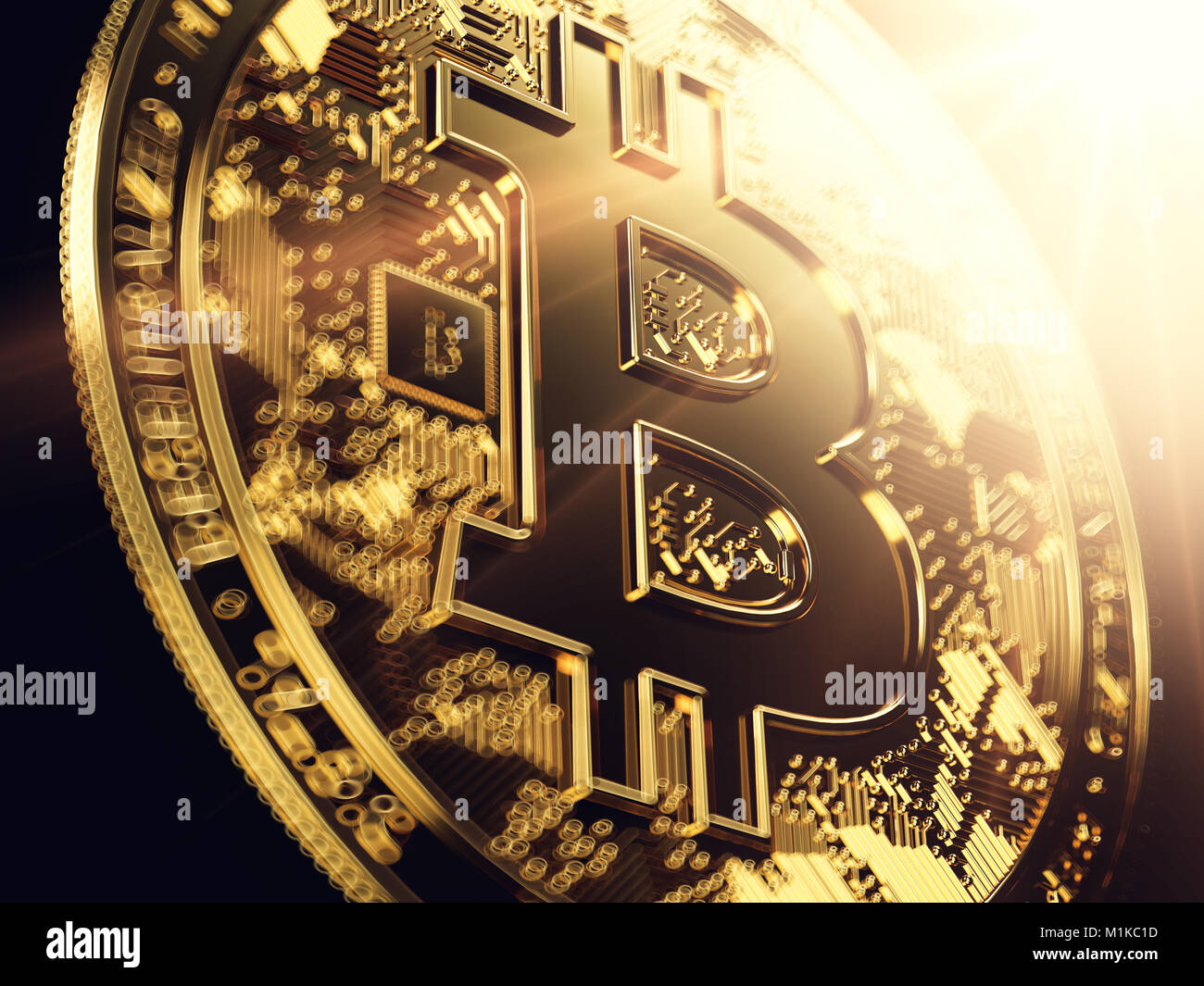 Cryptocurrency star space hi-res stock photography and images - Alamy