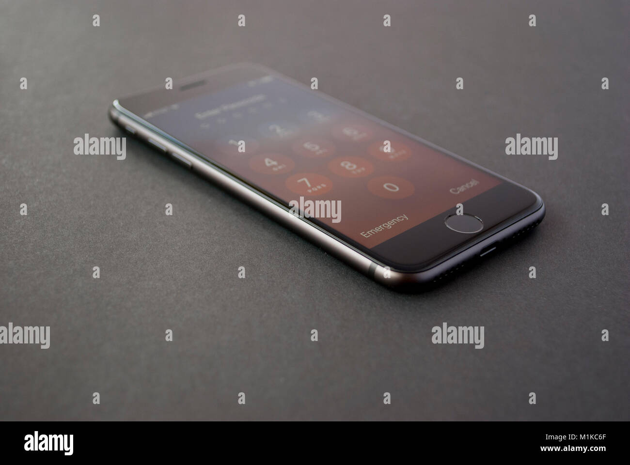 High tech technology electronic device. New modern smart phone Stock ...