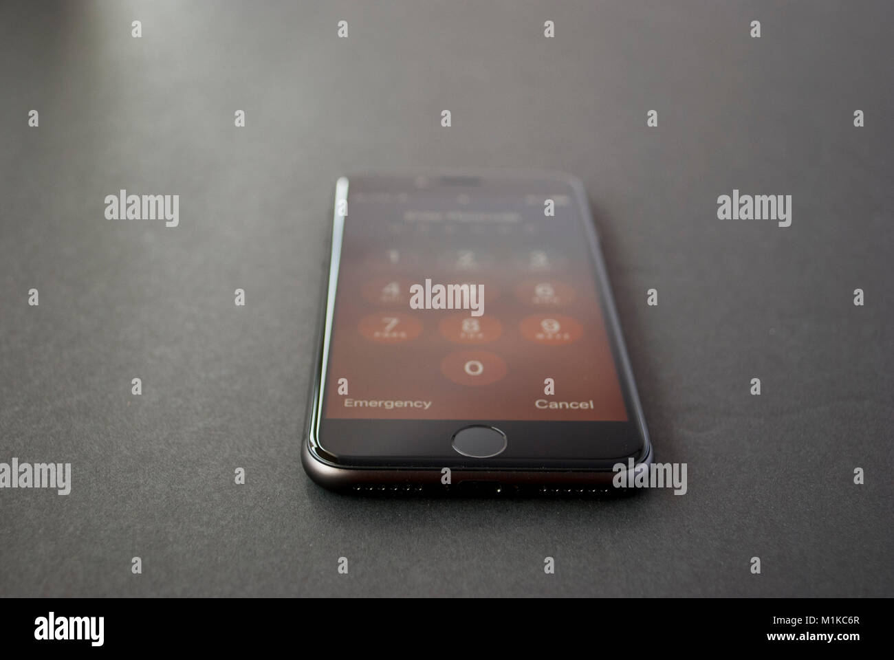 High tech technology electronic device. New modern smart phone Stock ...