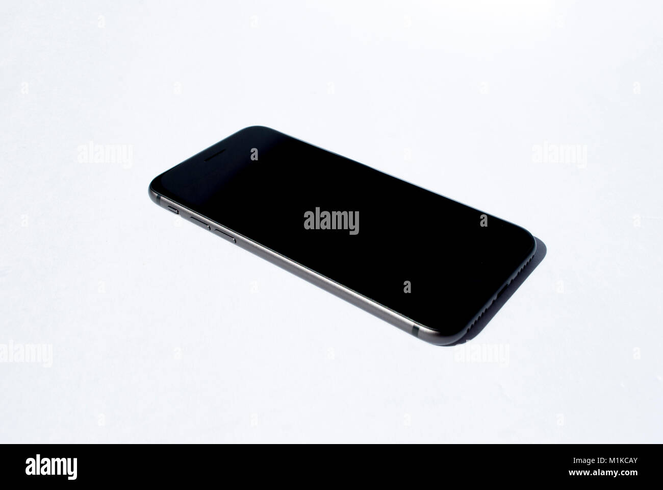 Mobile phone isolated close up Stock Photo - Alamy