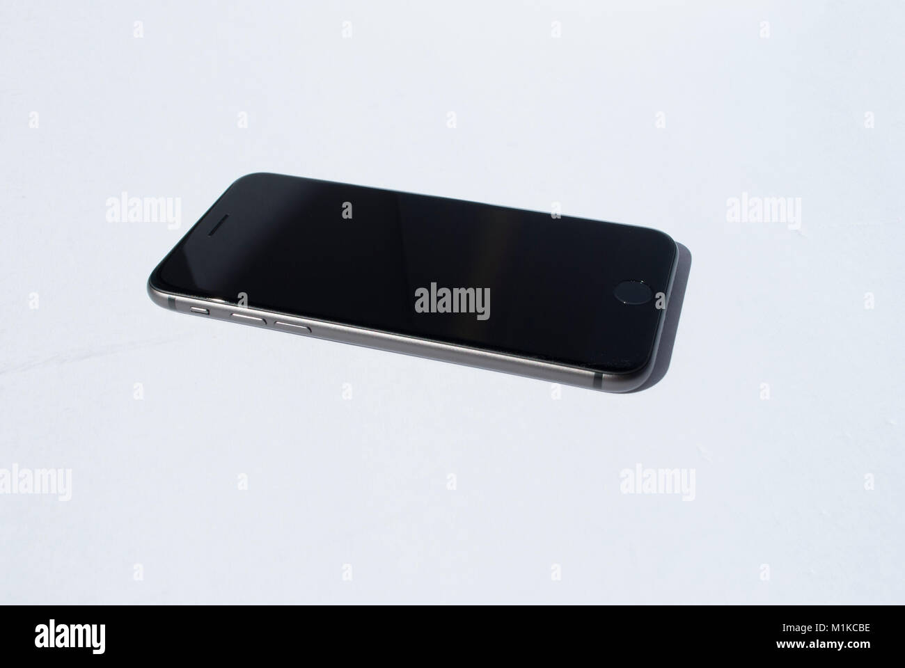 Mobile phone isolated close up Stock Photo - Alamy