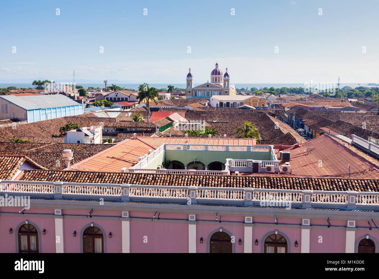 Nicaragua granada aerial hi-res stock photography and images - Alamy