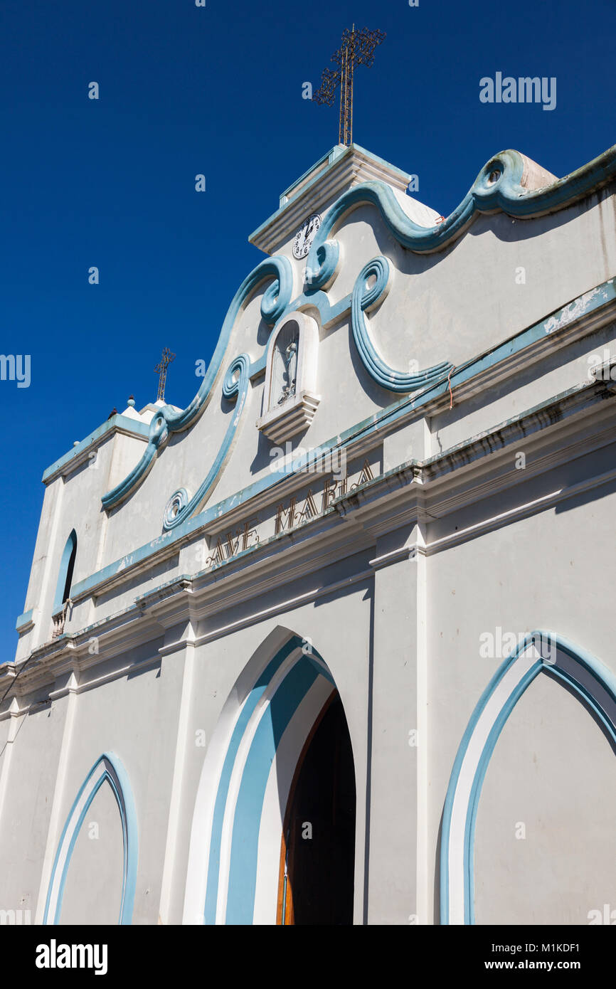 Church in Concepcion de Ataco. Ataco, Ahuachapan, El Salvador Stock ...
