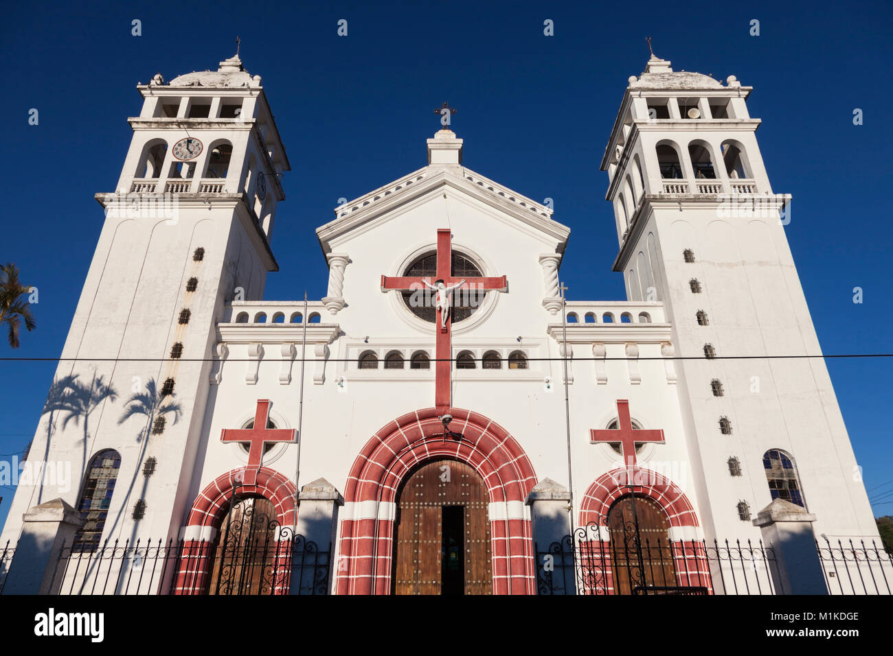 Black Christ of Juayua Church. Juayua, Sonsonate , El Salvador Stock ...