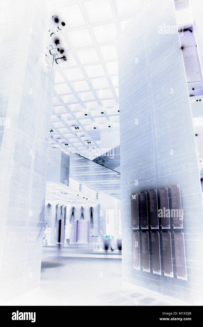 National theatre london interior hi-res stock photography and images ...