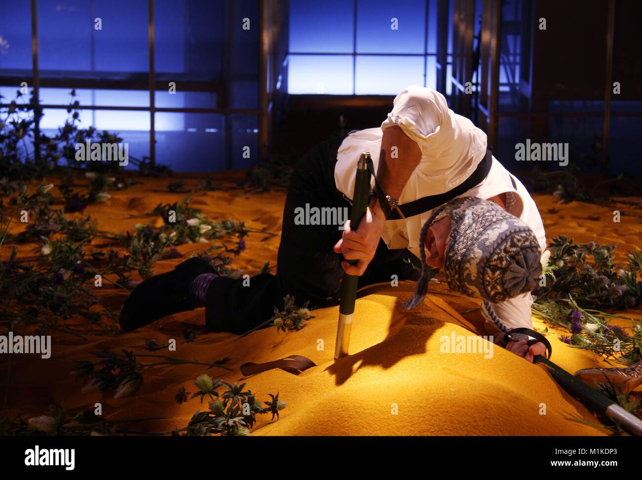 January 12, 2018. - Russia, Moscow. - Moscow Oleg Tabakov Theatre ...