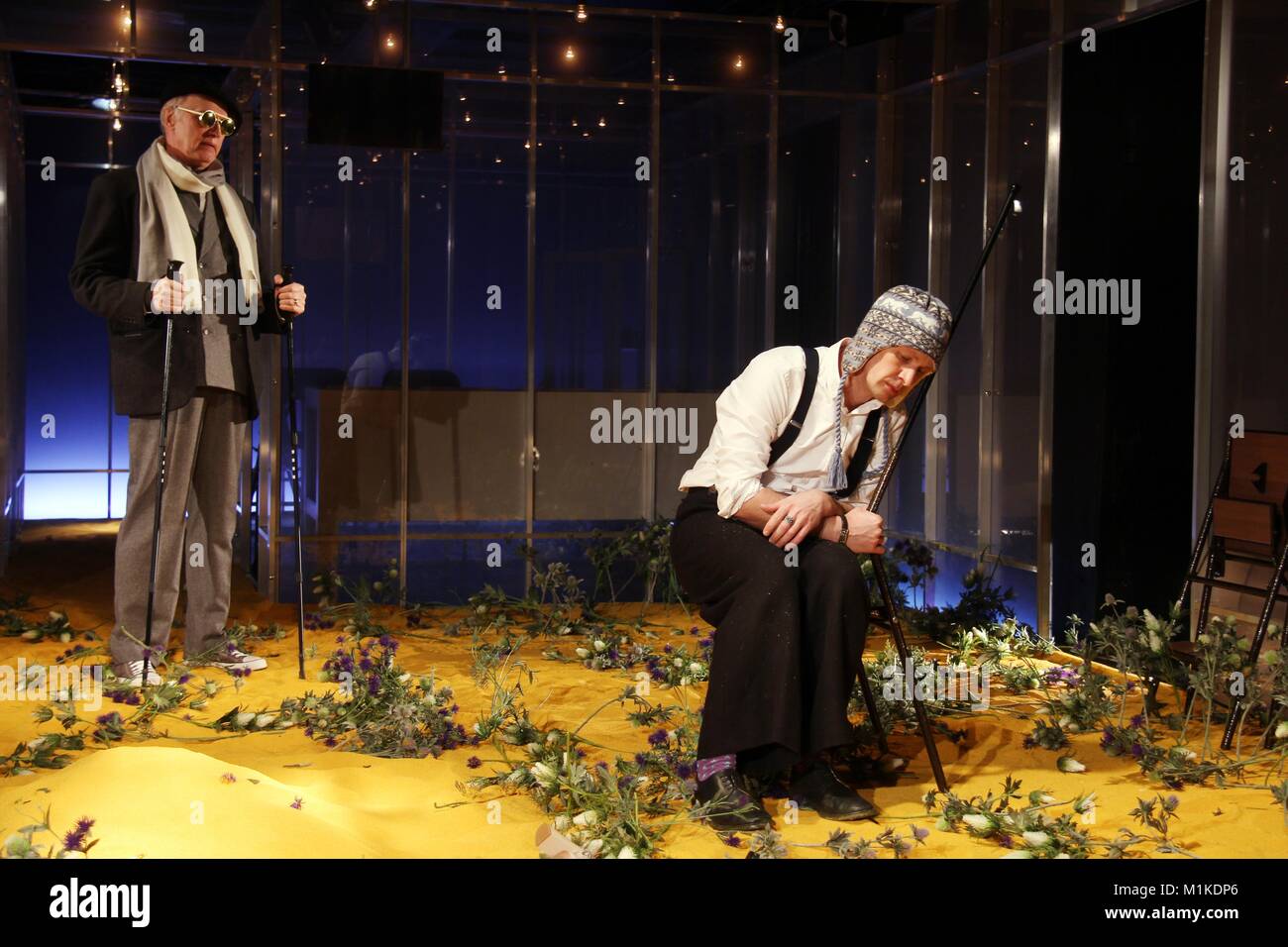 January 12, 2018. - Russia, Moscow. - Moscow Oleg Tabakov Theatre ...