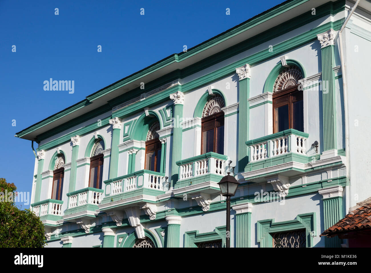Colonial architecture of Granada. Granada, Nicaragua Stock Photo - Alamy