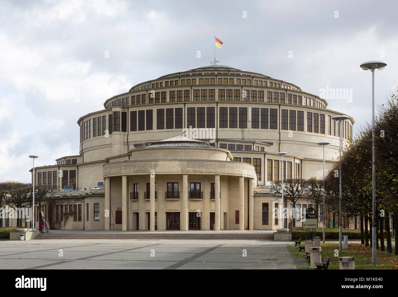 Wroclaw, Breslau, Jahrhunderthalle, Hala Stulecia, (Hala Ludowa, zu dt ...