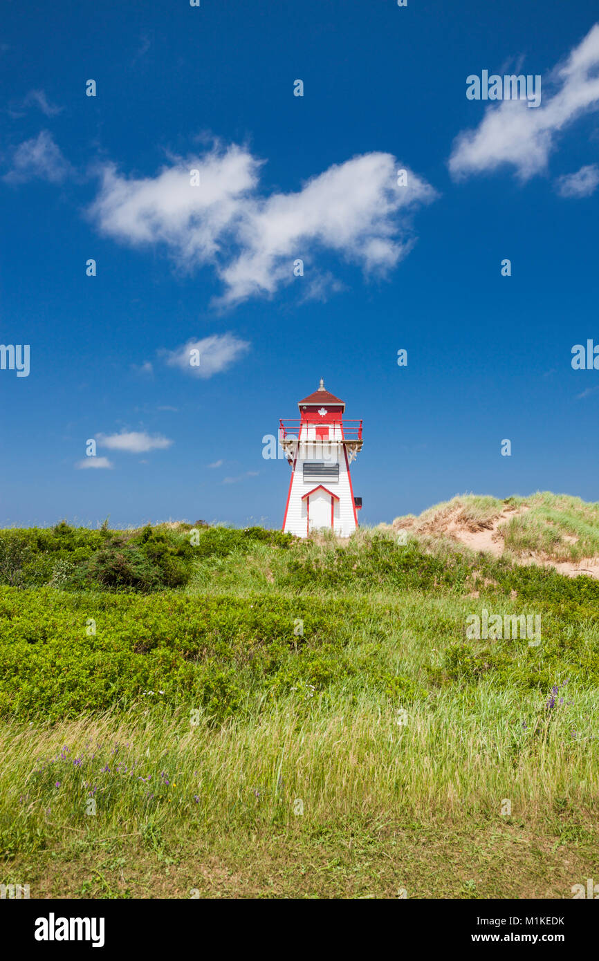Covehead Harbour Lighthouse on Prince Edward Island. Prince Edward ...