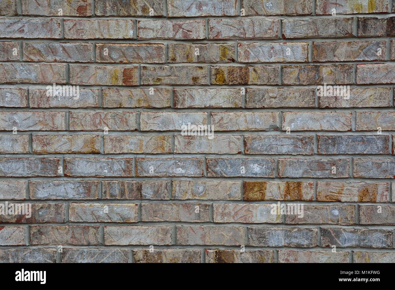 Old brown brick wall texture background Stock Photo - Alamy