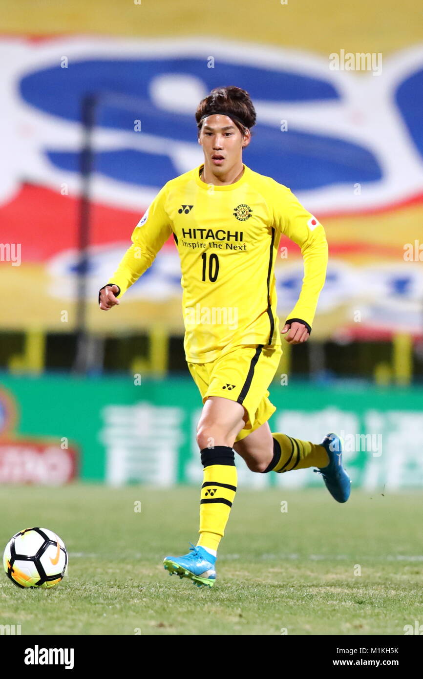 Hitachi Kashiwa Stadium, Chiba, Japan. 30th Jan, 2018. Ataru Esaka ...
