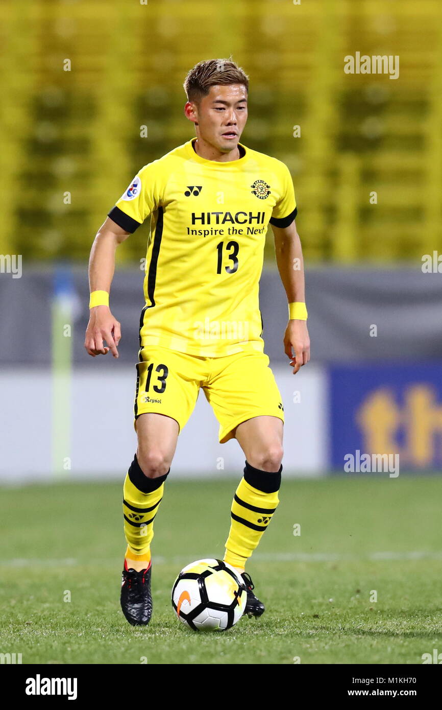 Hitachi Kashiwa Stadium, Chiba, Japan. 30th Jan, 2018. Ryuta Koike (Reysol), AFC Champions ...