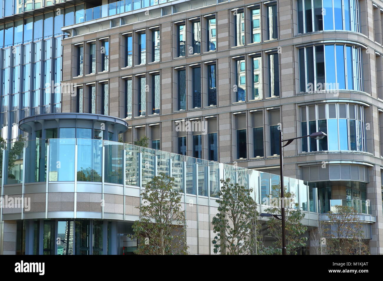 Tokyo Midtown Hibiya, a 35-story new commercial complex, is unveiled ...