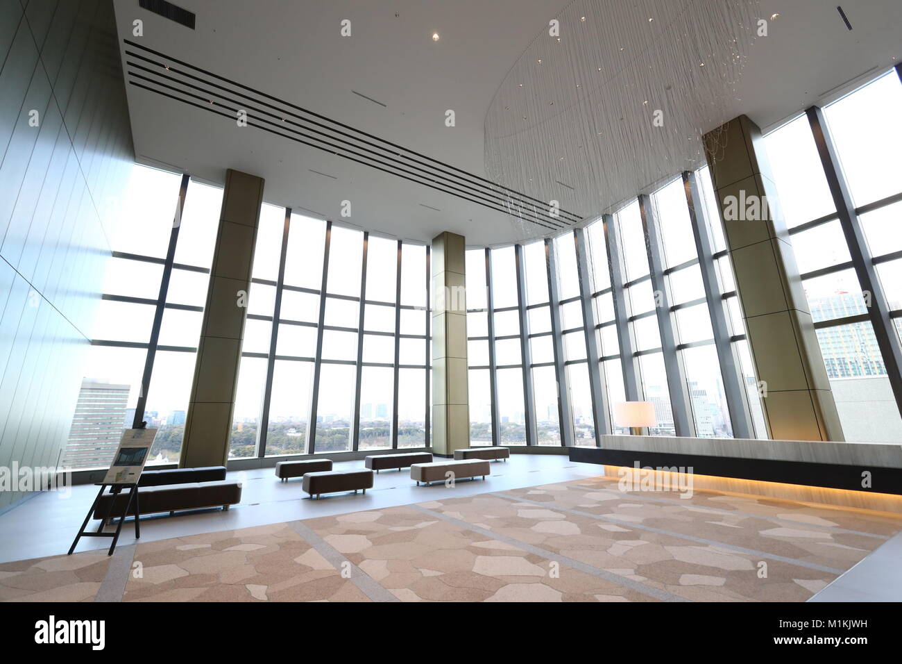 Tokyo Midtown Hibiya, a 35-story new commercial complex, is unveiled ...