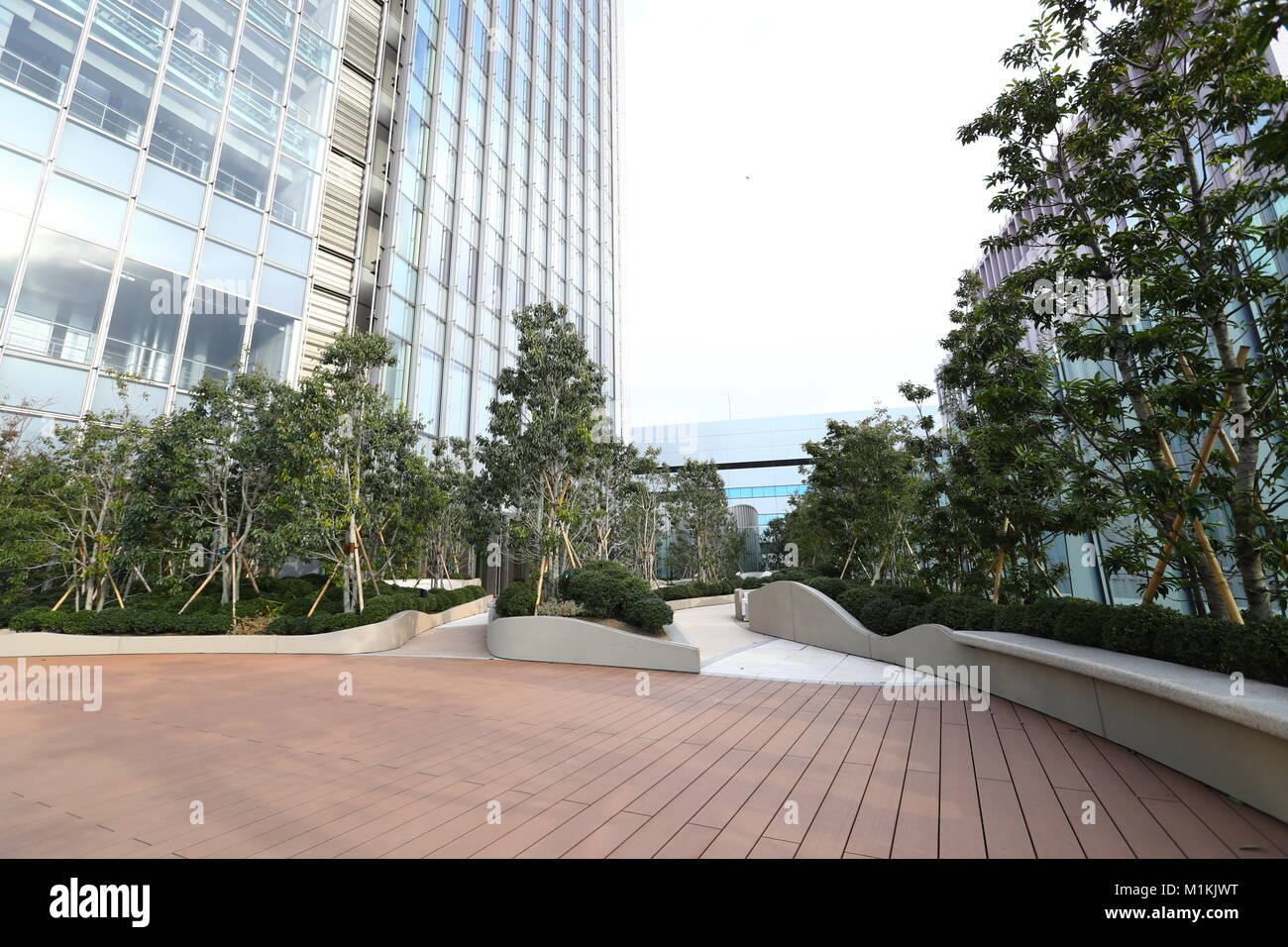 Tokyo Midtown Hibiya, a 35-story new commercial complex, is unveiled ...