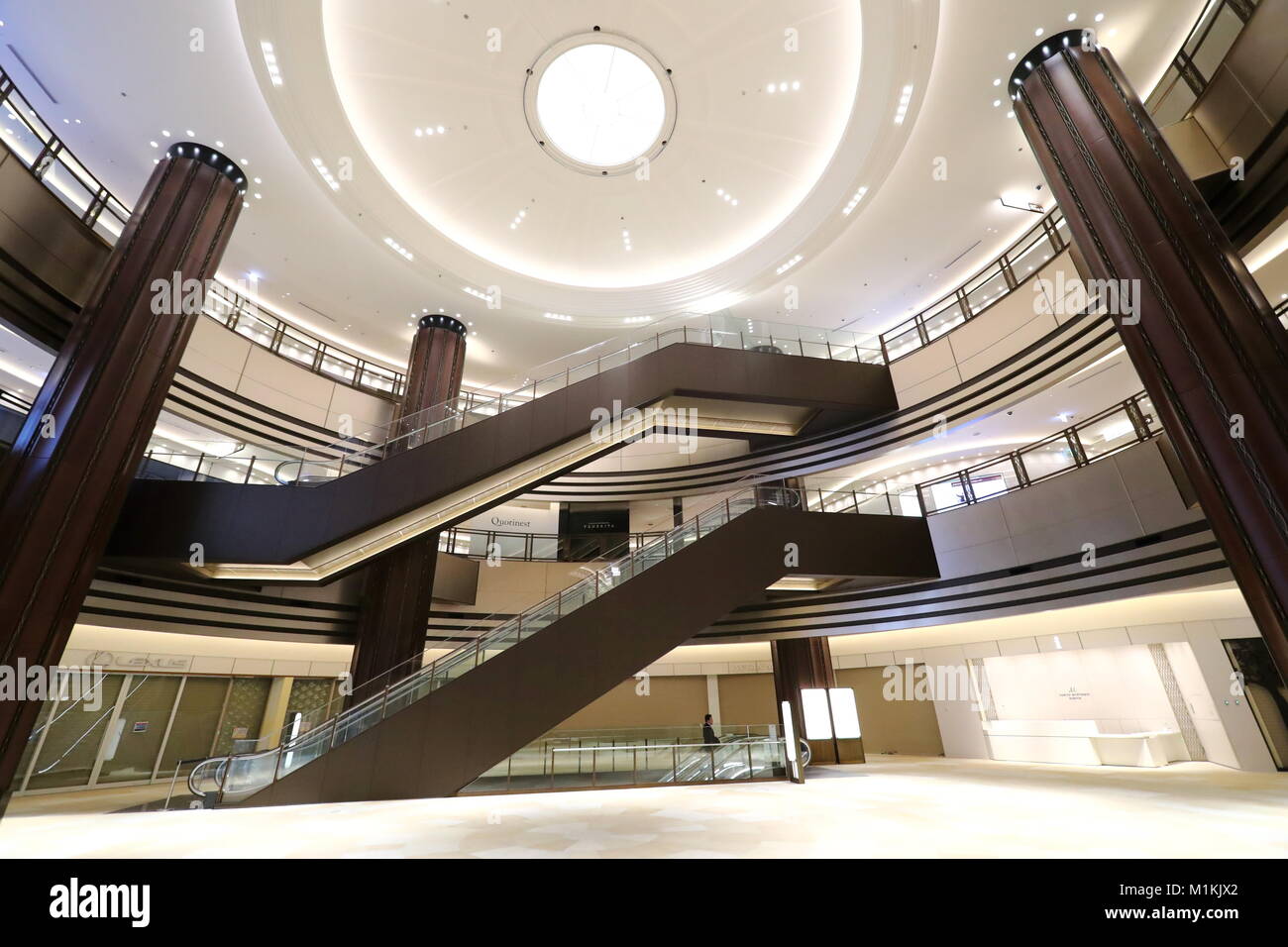 Tokyo Midtown Hibiya, a 35-story new commercial complex, is unveiled ...