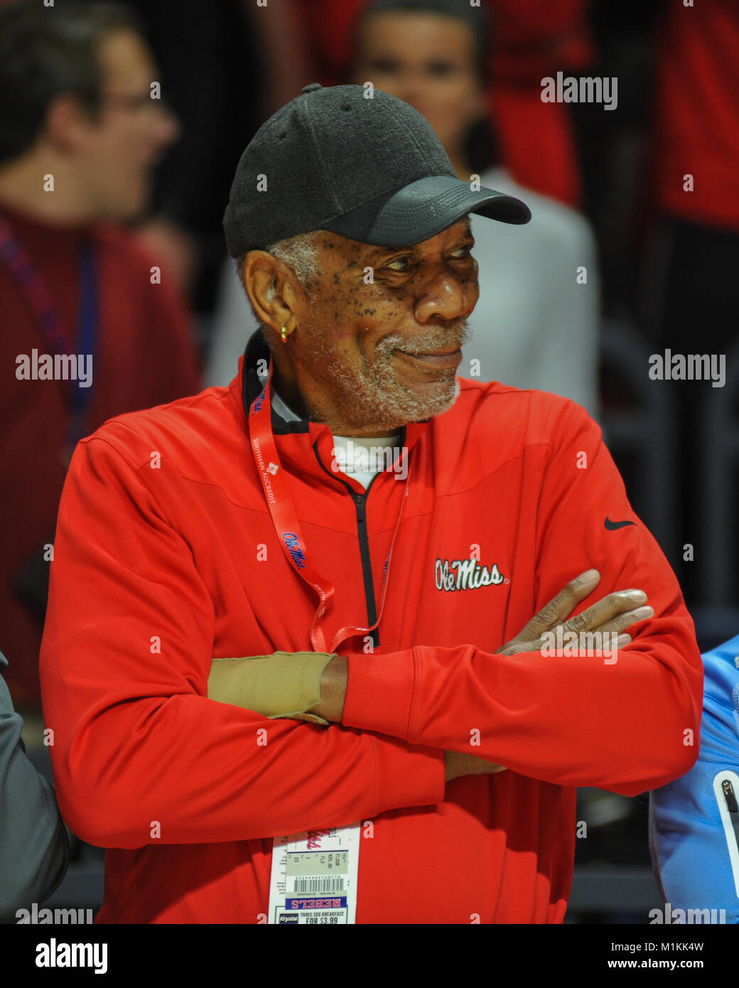 January 30, 2018; Oxford, MS, USA; Actor and producer, MORGAN FREEMAN ...