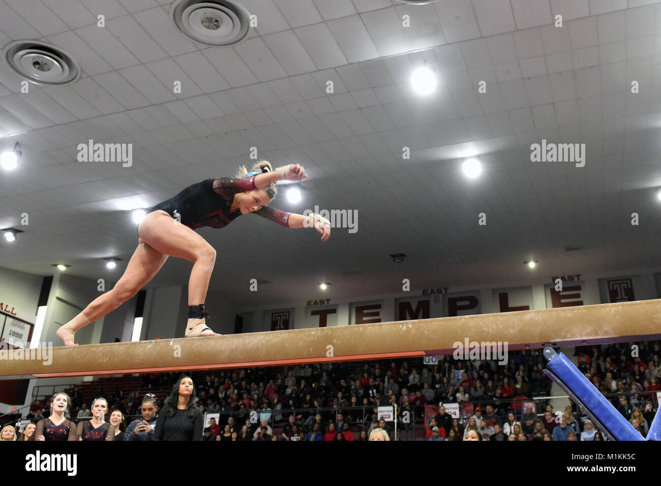 January 28, 2018 - Philadelphia, Pennsylvania, U.S - Temple Owls ...