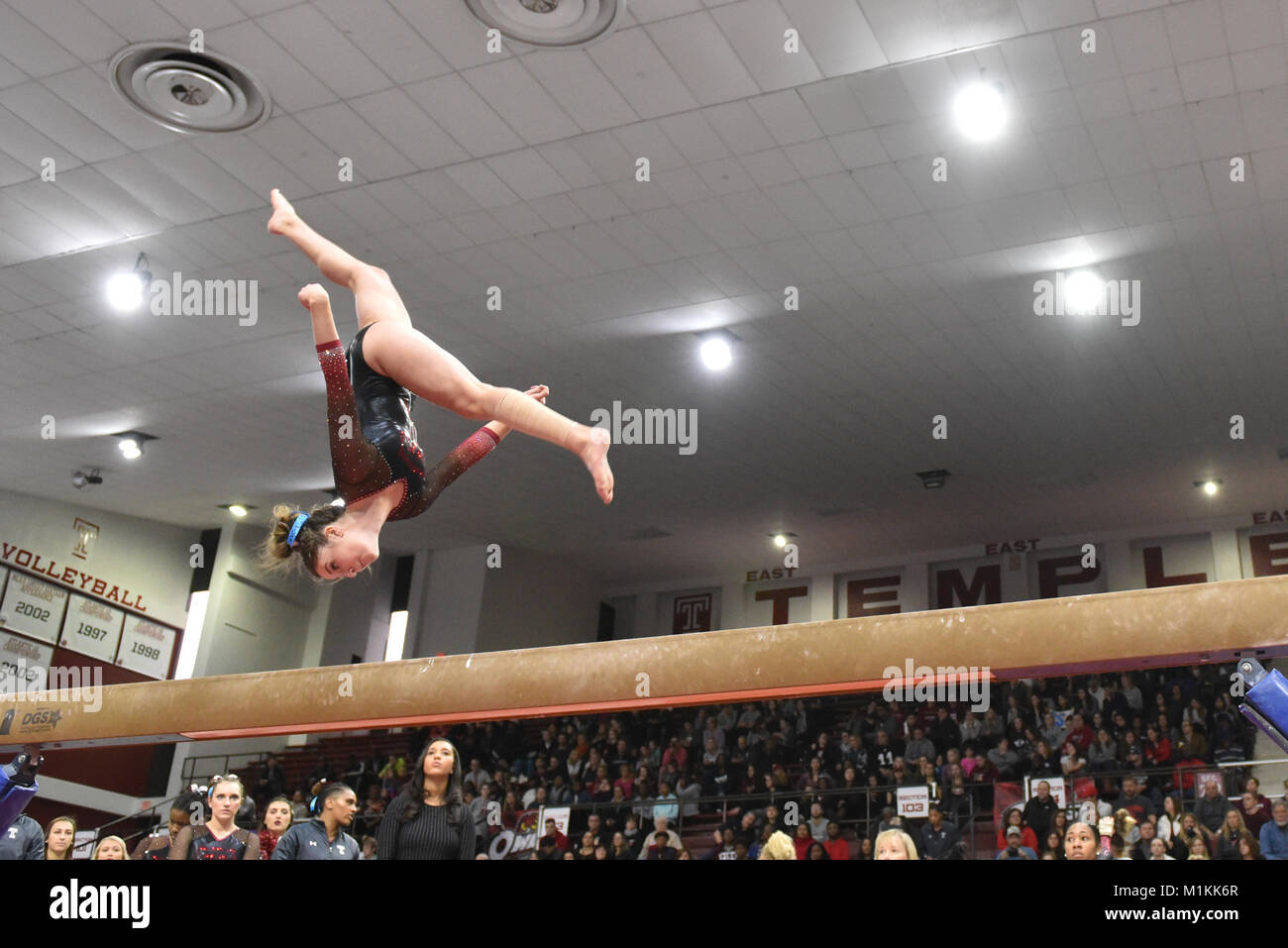 January 28, 2018 - Philadelphia, Pennsylvania, U.S - Temple Owls ...