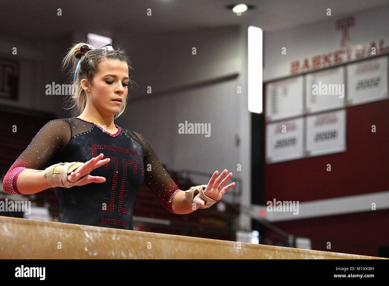January 28, 2018 - Philadelphia, Pennsylvania, U.S - Temple Owls ...
