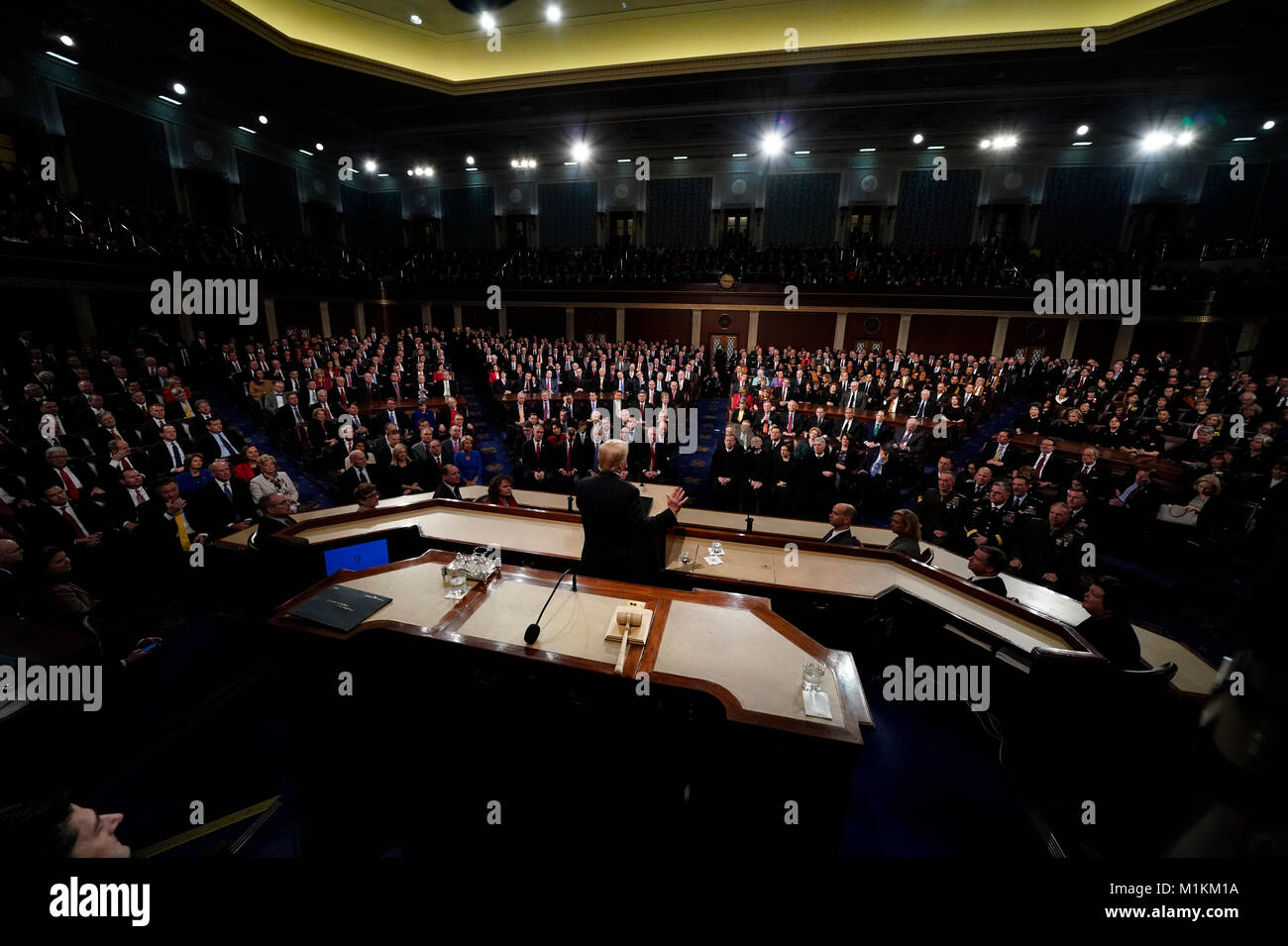 Washington, United States Of America. 30th Jan, 2018. U.S. President ...