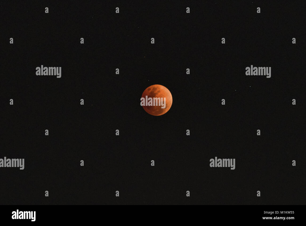 January lunar eclipse hi-res stock photography and images - Alamy