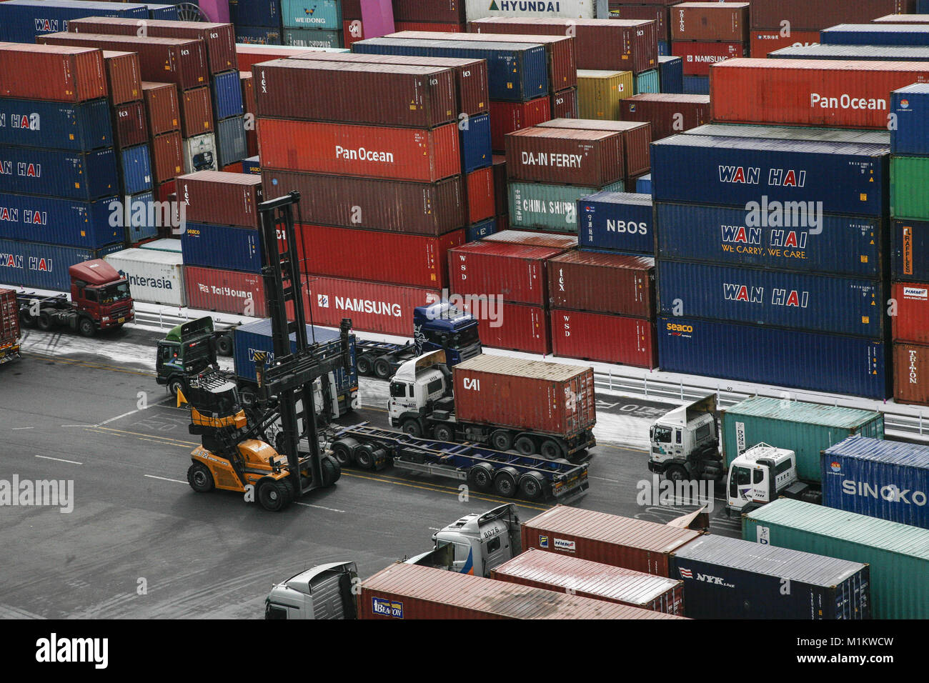 Incheon, South Korea. 31st Jan, 2018. Jan 31, 2018-Incheon, South Korea ...