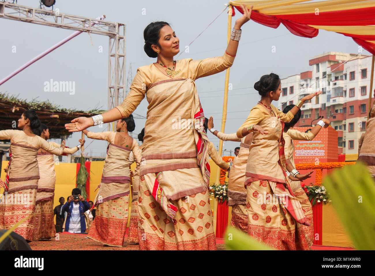 Assam, India. 31st January, 2018. Snapshot of international MAE-DAM-MAE ...