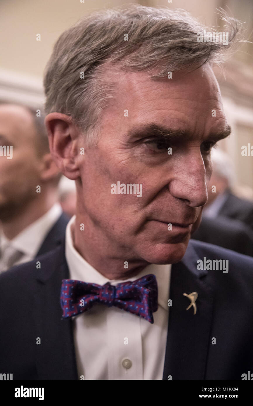 Washington, United States Of America. 30th Jan, 2018. Bill Nye ("The ...