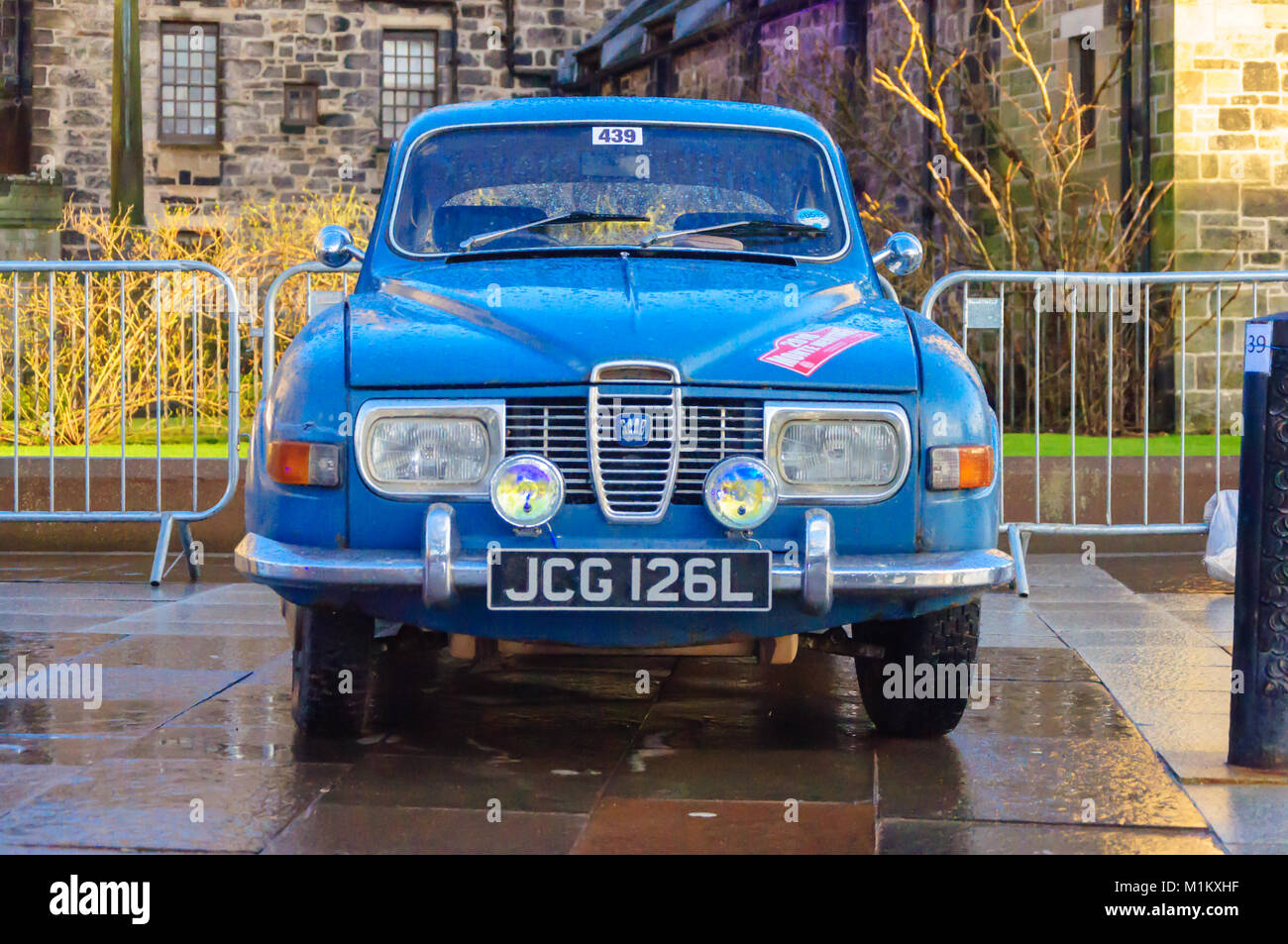 Saab v4 rally car hi-res stock photography and images - Alamy