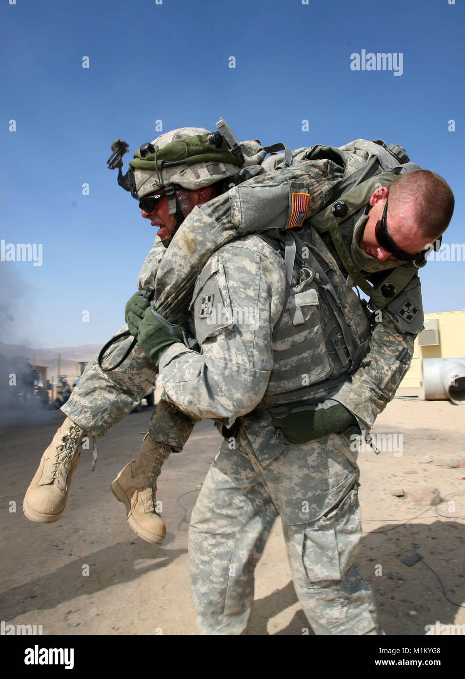 Aug 22, 2007 - Fort Irwin, CA, USA - Soldiers from the 1st Brigade ...