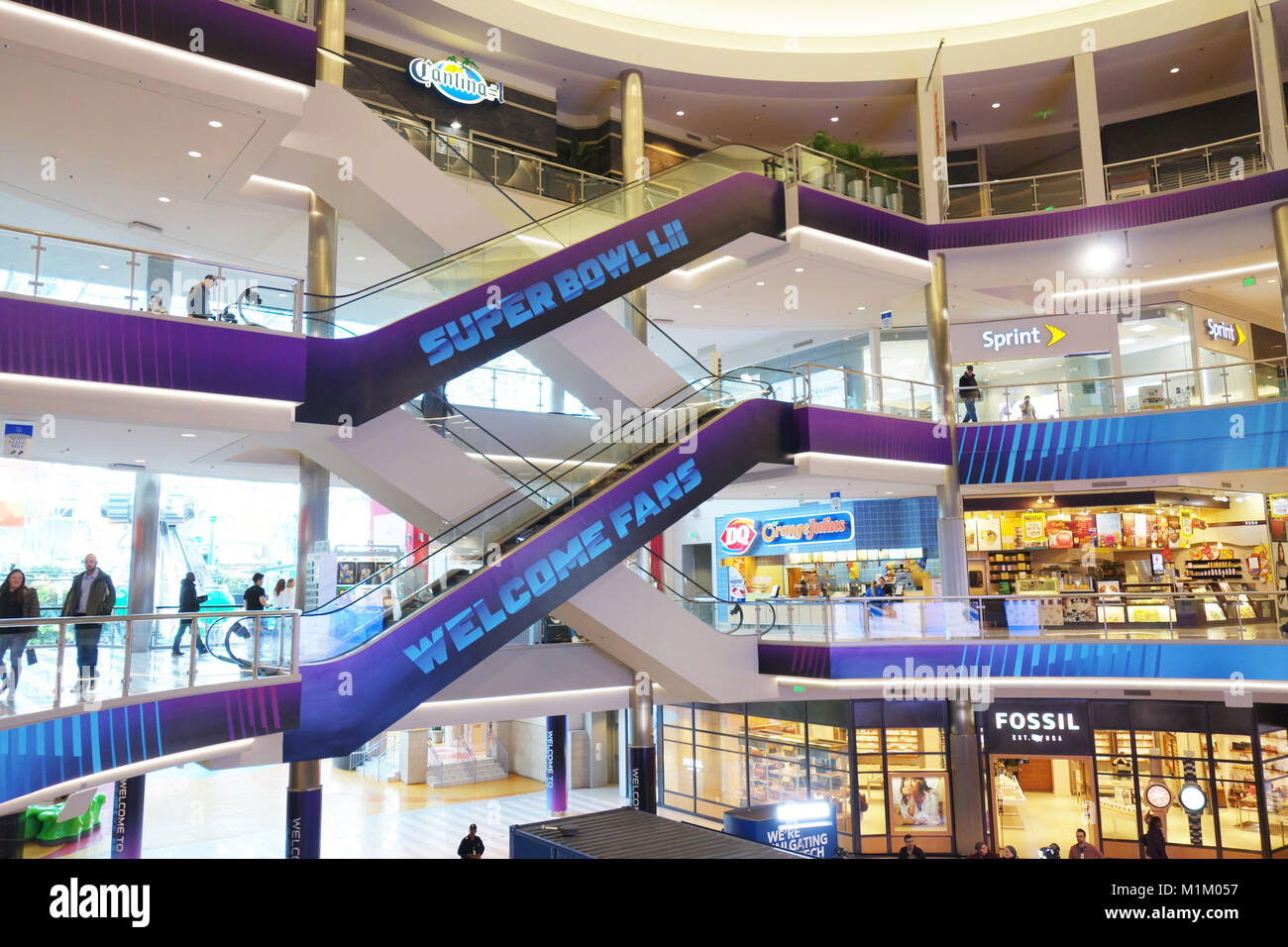 Minneapolis, Minnesota, USA. 31st January 2018. The Mall of America in ...