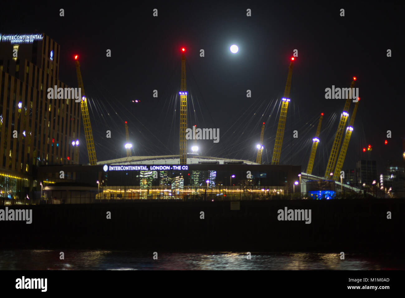 London, United Kingdom. 31st January, 2018. The supermoon - the second ...