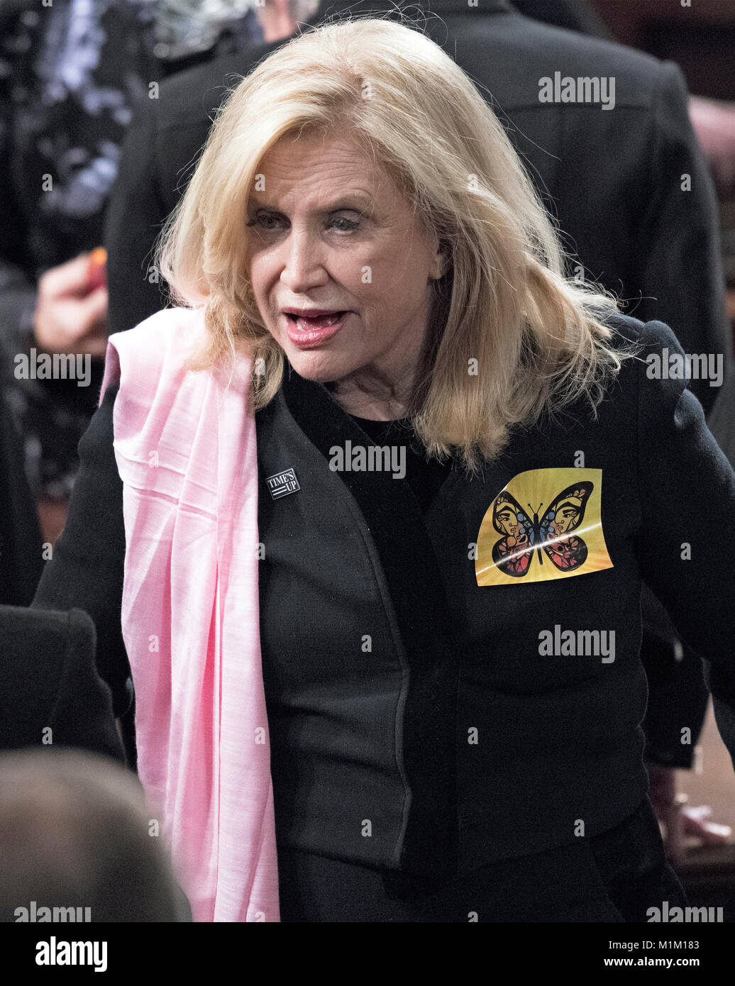 Washington, USA. 30th Jan, 2018. United States Representative Carolyn ...