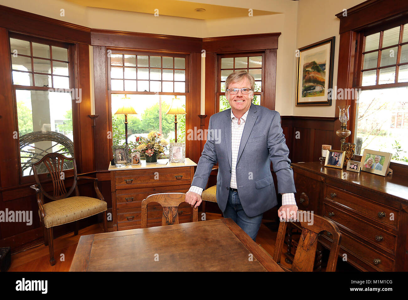 St. Helena, CA, USA. 24th Jan, 2018. Jim Sweeney is the vice-president ...