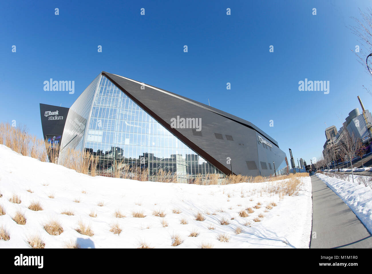 Us bank stadium exterior hi-res stock photography and images - Alamy