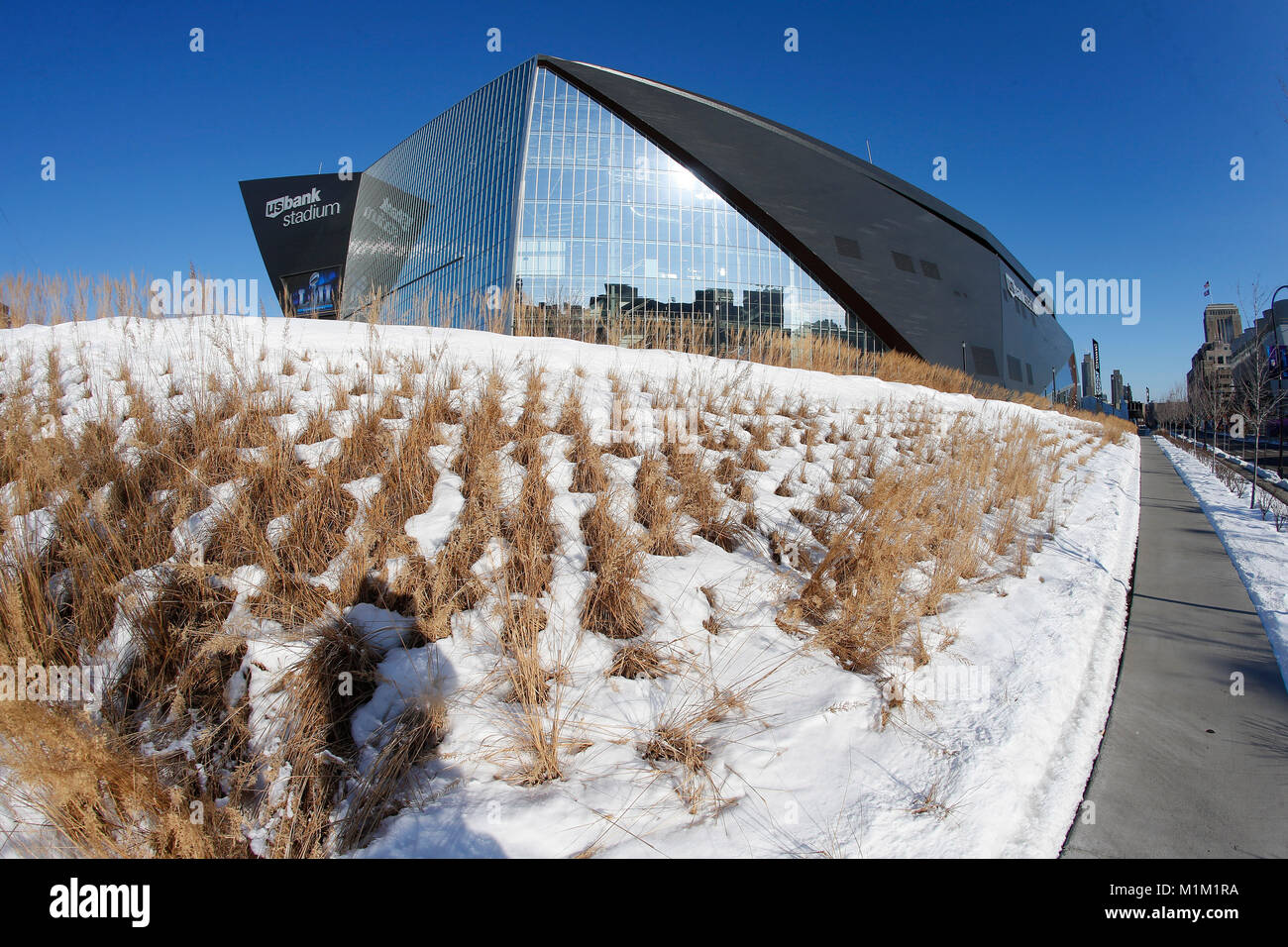 Us bank stadium exterior hi-res stock photography and images - Alamy