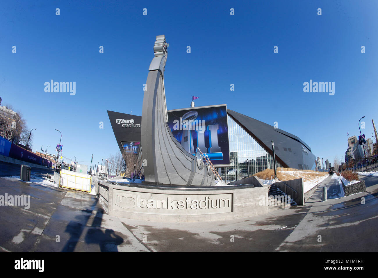 Us bank stadium exterior hi-res stock photography and images - Alamy