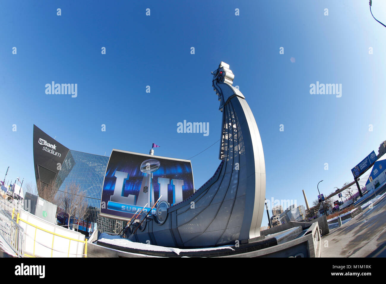 Us bank stadium exterior hi-res stock photography and images - Alamy