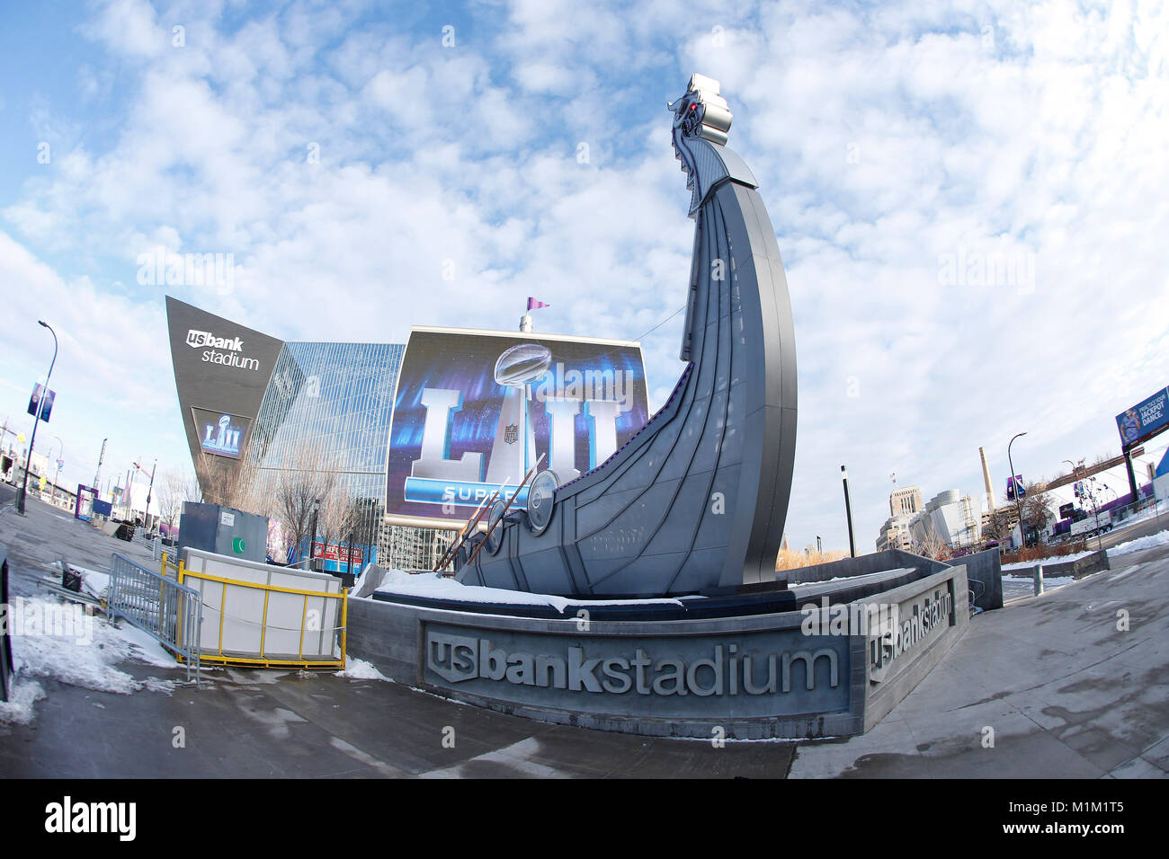Us bank stadium exterior hi-res stock photography and images - Alamy