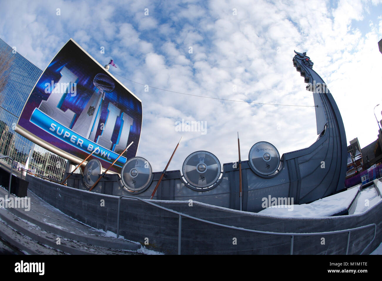 Us bank stadium exterior hi-res stock photography and images - Alamy