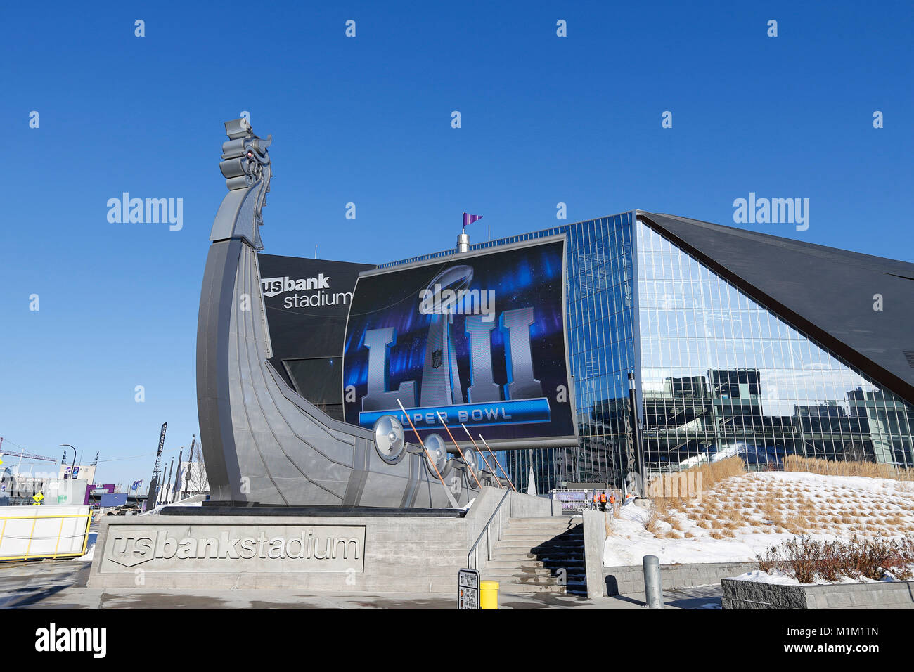 Us bank stadium exterior hi-res stock photography and images - Alamy