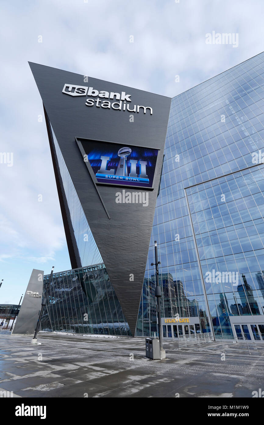 Us bank stadium exterior hi-res stock photography and images - Alamy