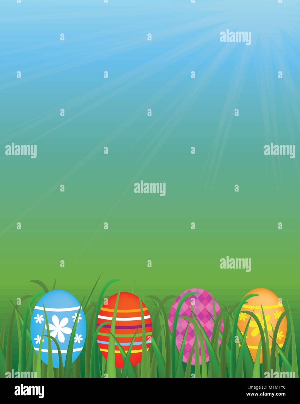 Field vibrant green grass Stock Vector Images - Alamy