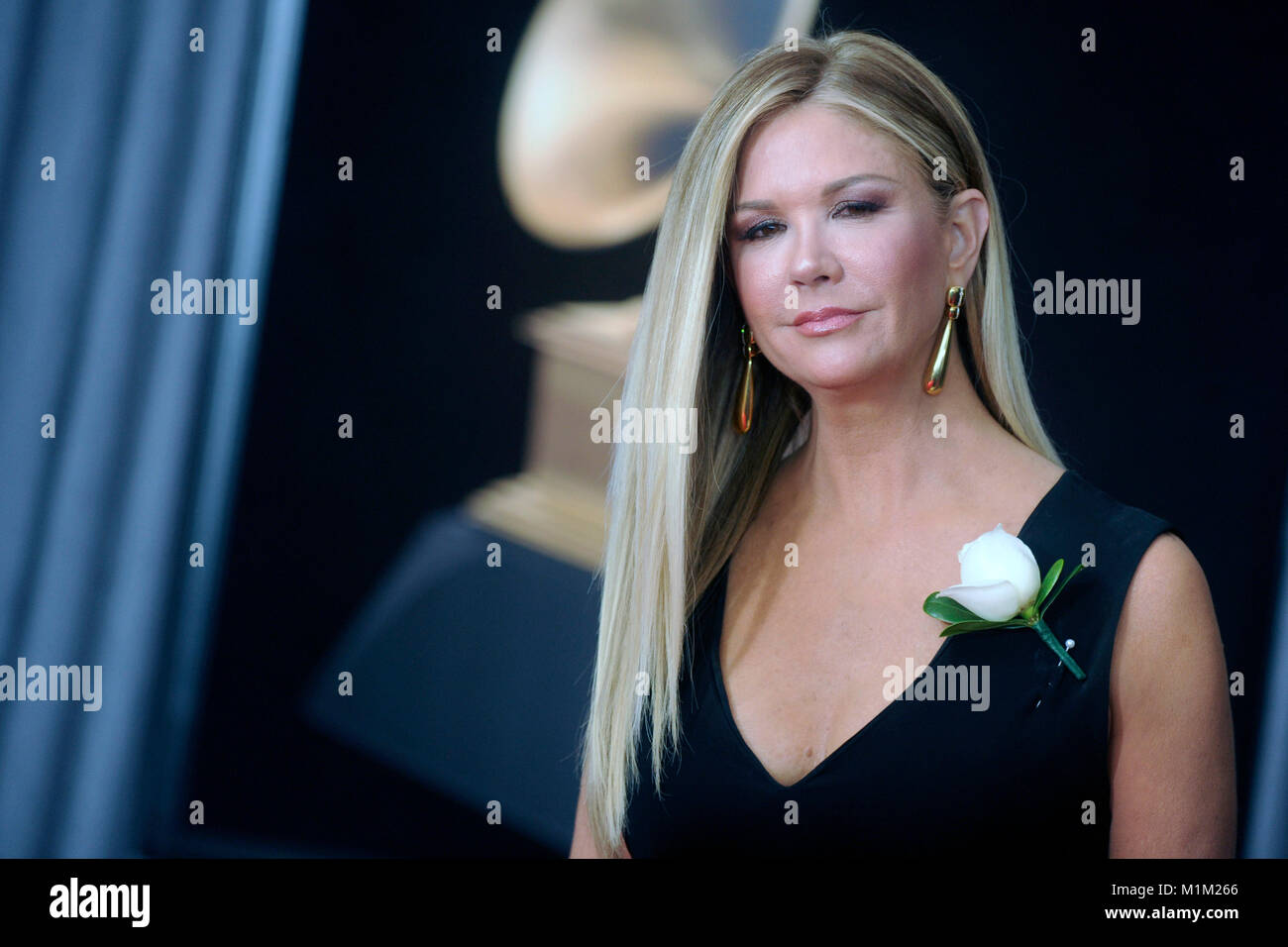 Nancy O'Dell attends the 60th Annual Grammy Awards 2018 at Madison ...