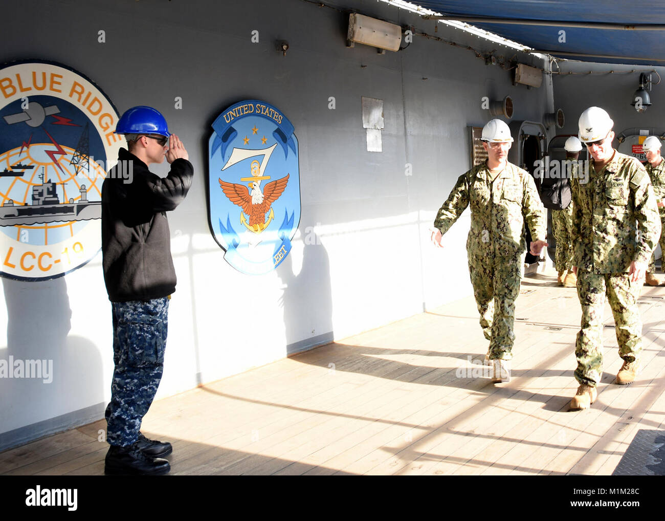 YOKOSUKA, Japan (Jan. 26, 2018) - Rear Adm. Charles B. Cooper ...
