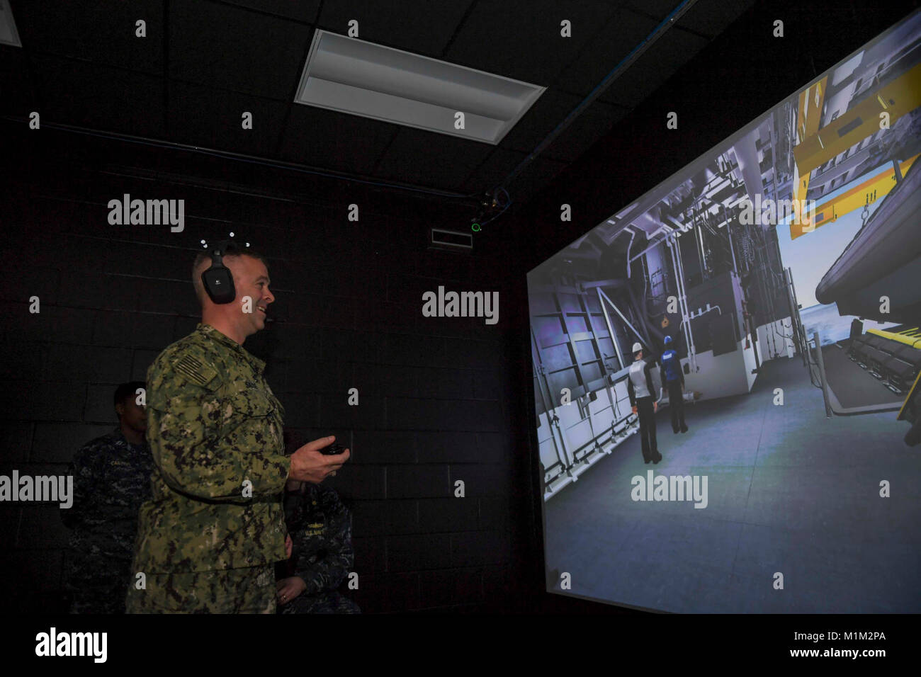 JACKSONVILLE, Fla. (Jan. 26, 2018) Capt. Doug Sasse, reserve commodore ...