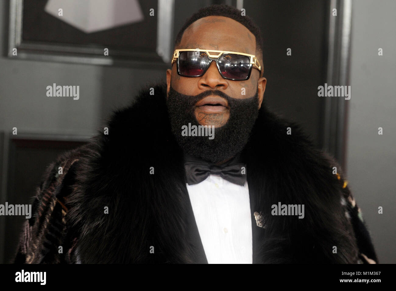 Rick Ross attends the 60th Annual Grammy Awards 2018 at Madison Square ...