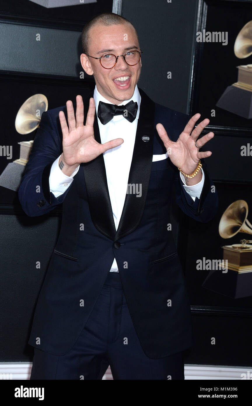 60th annual grammy award hi-res stock photography and images - Alamy